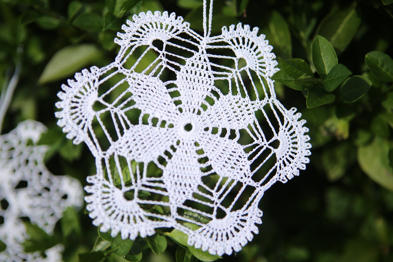 White Crochet Decorations for Any Occasions - Etsy