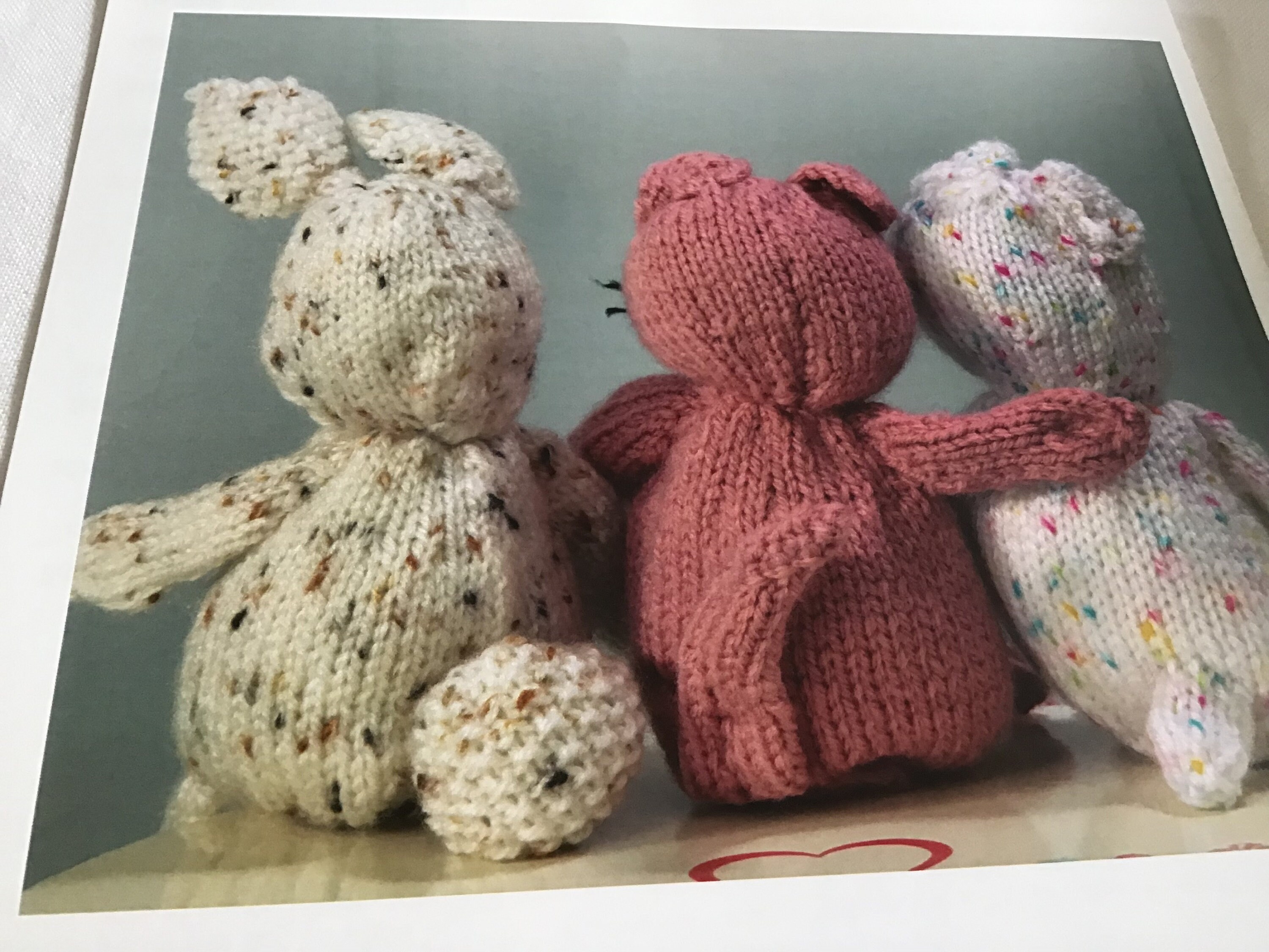 Knitting Pattern Toys Cat Rabbit Bear Shelf Toys DK Light - Etsy
