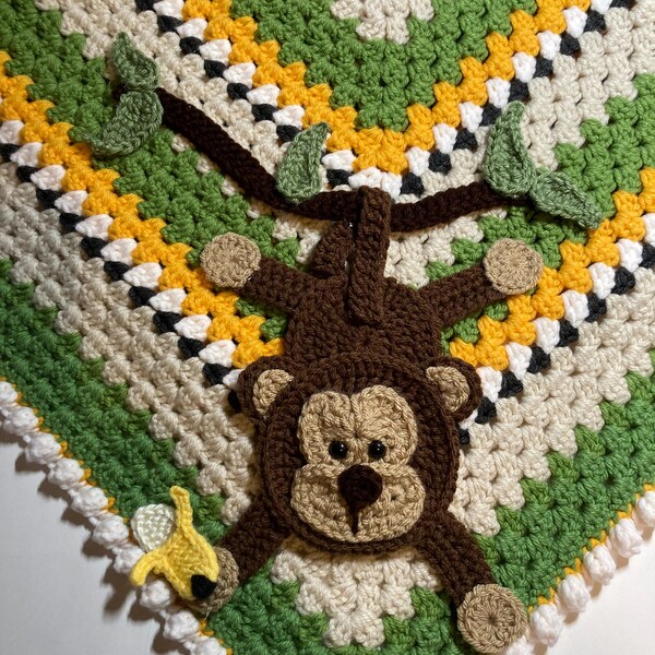 Monkey Blanket - Etsy