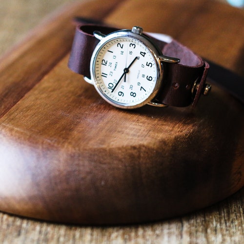 Leather Watch Strap for Timex Weekender - Etsy