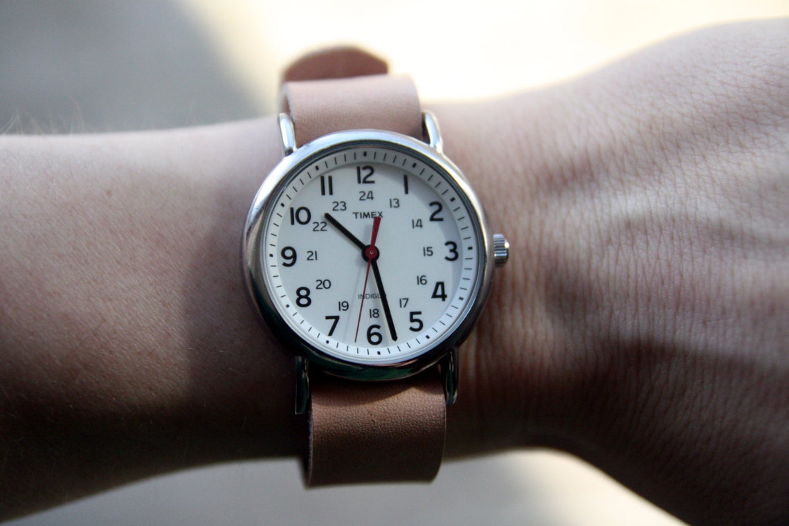 Leather Watch Strap for Timex Weekender - Etsy