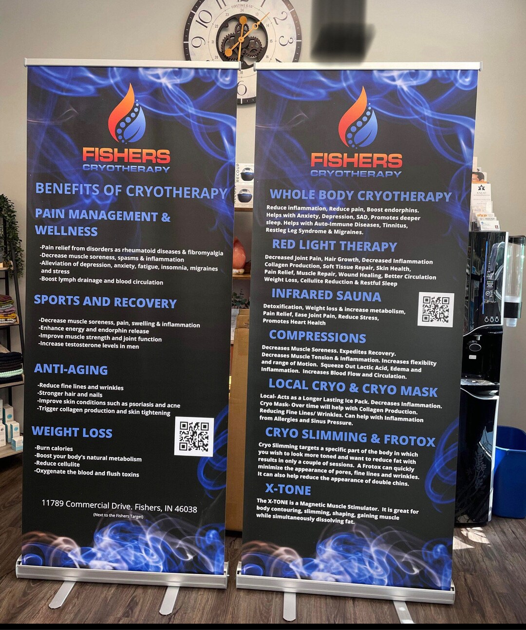 Chiropractic, Spa, or Business Retractable Banner 33"x81" - Etsy