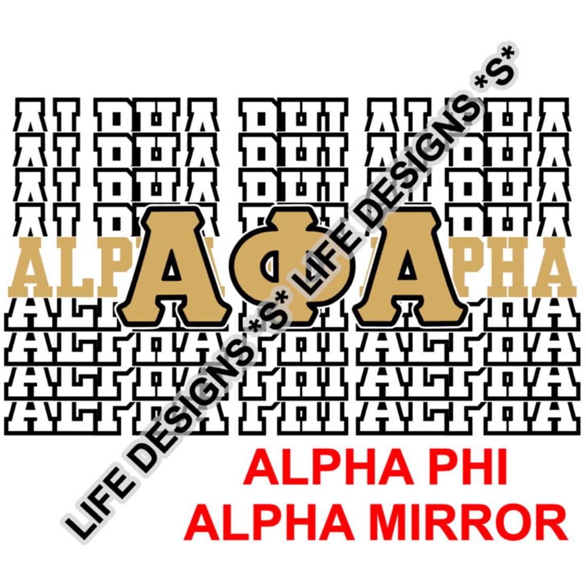 ALPHA PHI ALPHA Svg Cuttable Design - Etsy
