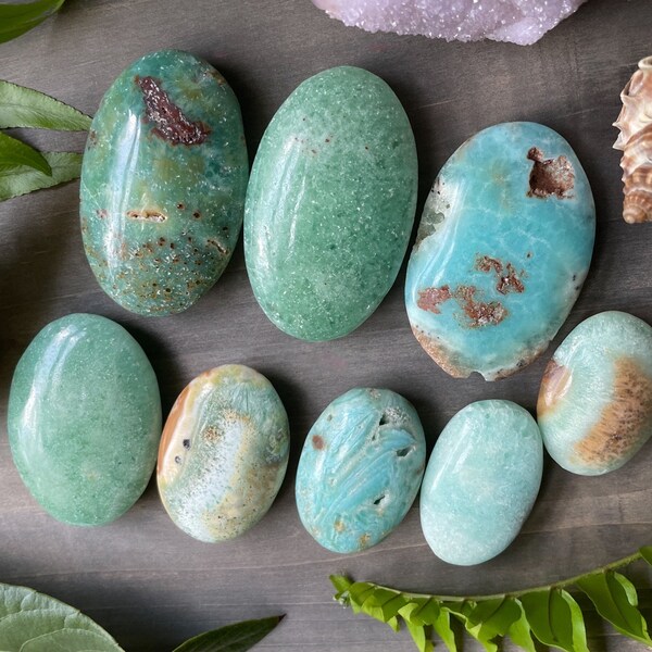 Blue Green Crystal - Etsy