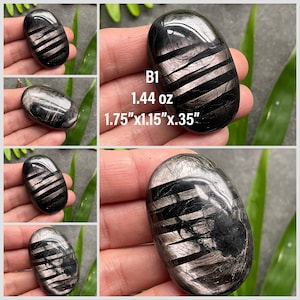 Hypersthene, Hypersthene Palm Stone, Hypersthene Stone, Healing Stones ...