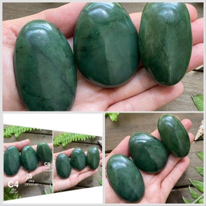 Jade Jade Palm Stone Nephrite Jade Palm Stones Meditation - Etsy