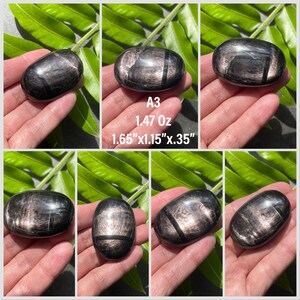 Hypersthene, Hypersthene Palm Stone, Hypersthene Stone, Healing Stones ...