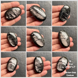 Hypersthene, Hypersthene Palm Stone, Hypersthene Stone, Healing Stones ...