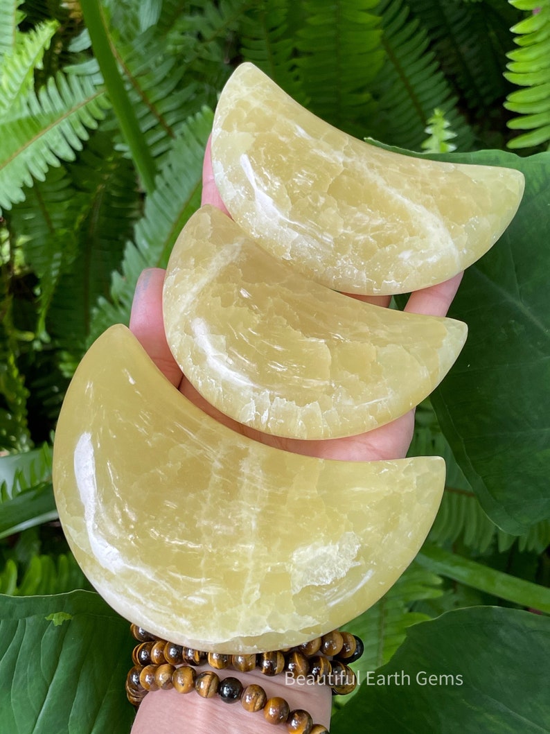 Lemon Calcite Lemon Calcite Moon Calcite Moon Moon Crystal - Etsy