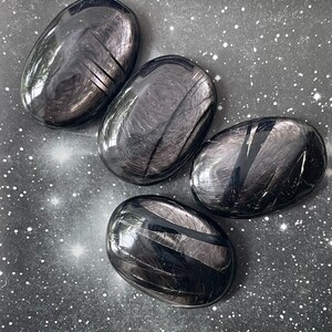 Hypersthene, Hypersthene Palm Stone, Hypersthene Stone, Healing Stones ...