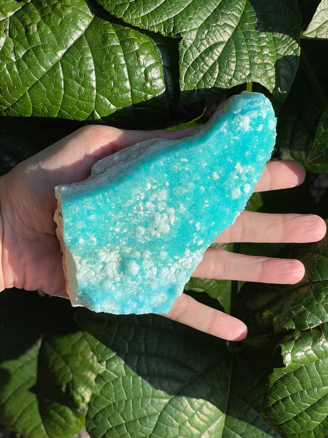 Blue Green Aragonite, Natural Raw Minerals, Cabinet Specimen, Mineral ...