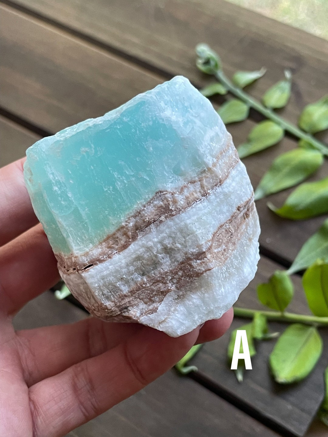 Caribbean Calcite, Raw Minerals, Cabinet Specimen, Mineral Collectors ...