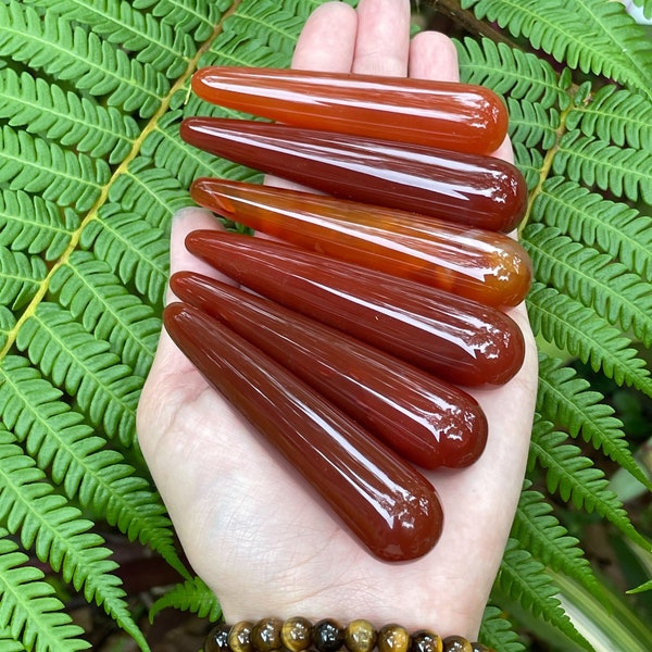 Red Orange Crystal - Etsy