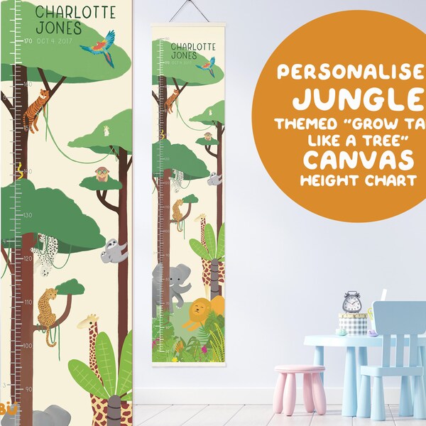 Jungle Growth Chart - Etsy