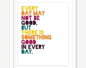 Every Day Poster | Etsy