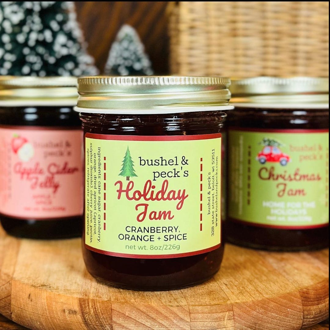 Jam Gift Box Winter Collection: Apple Cider Jelly, Holiday Jam ...