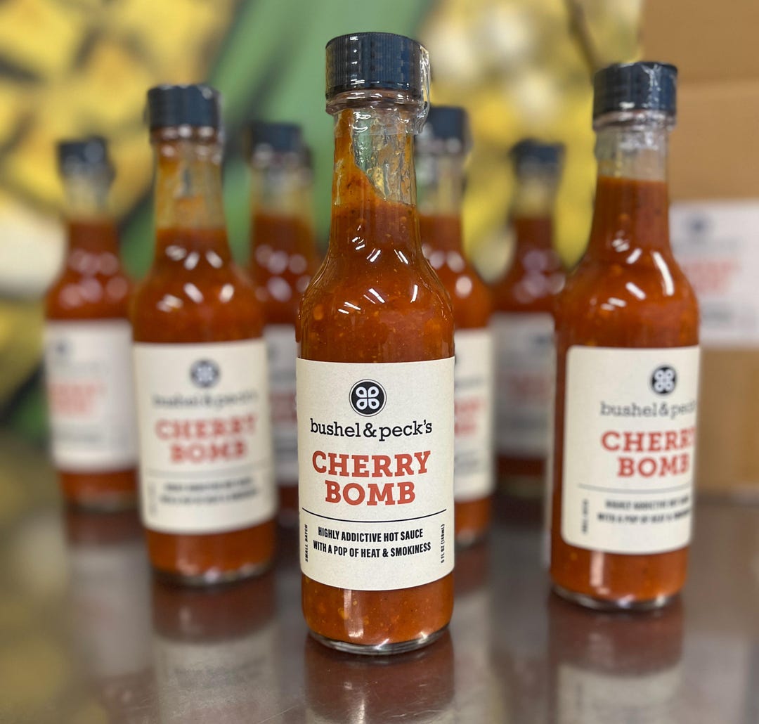 Cherry Bomb Hot Sauce - Case of 12 - Etsy