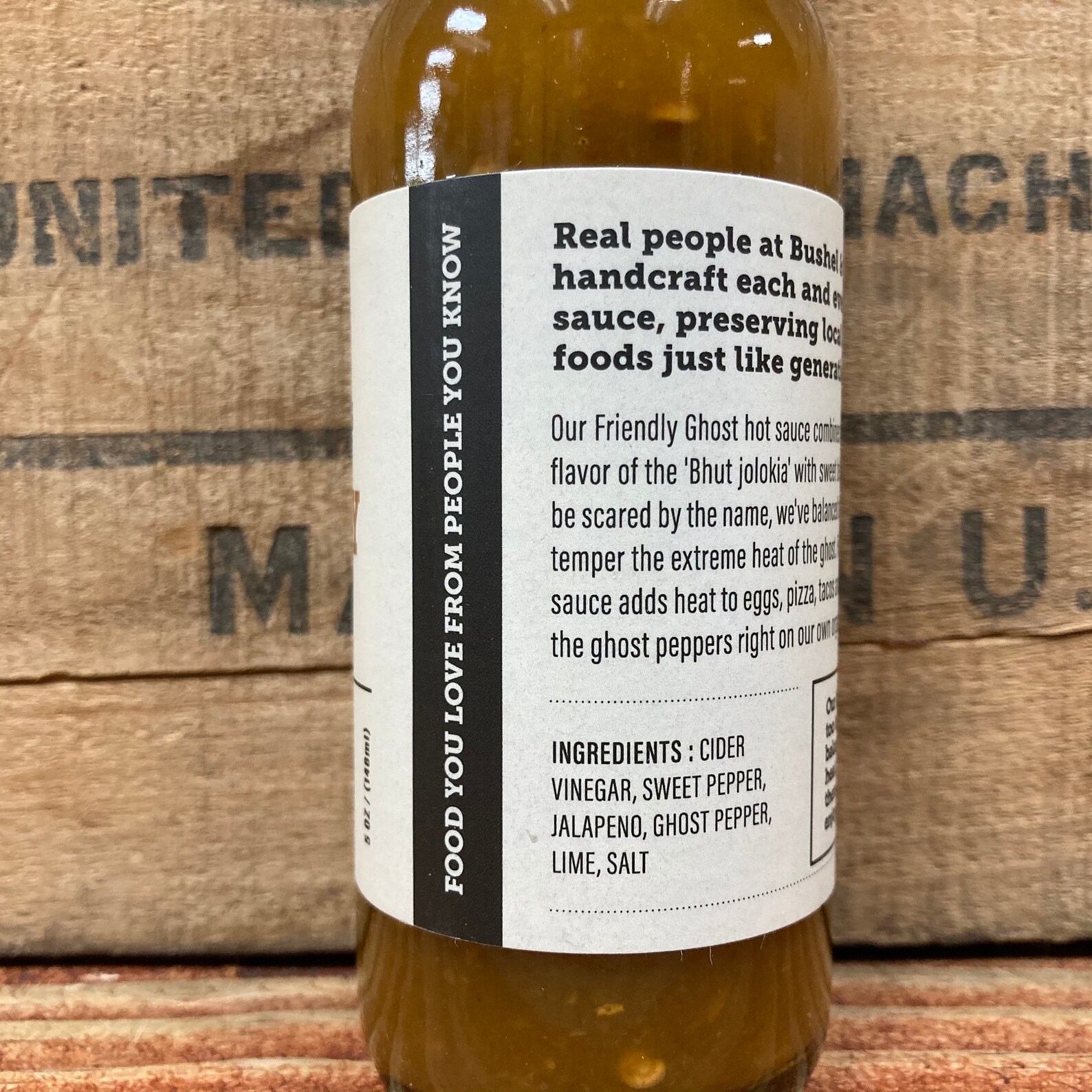 Ghost Pepper Hot Sauce the Ghost Pepper Trinity Holy Ghost - Etsy