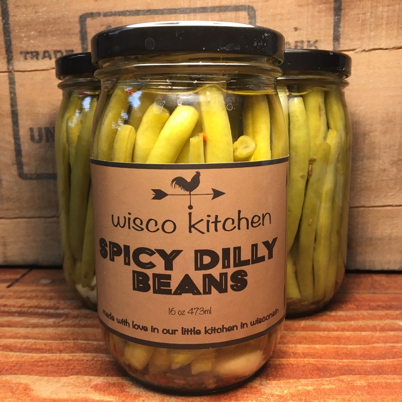 Wisconsin's Favorite Pickle: Dilly Beans | Etsy