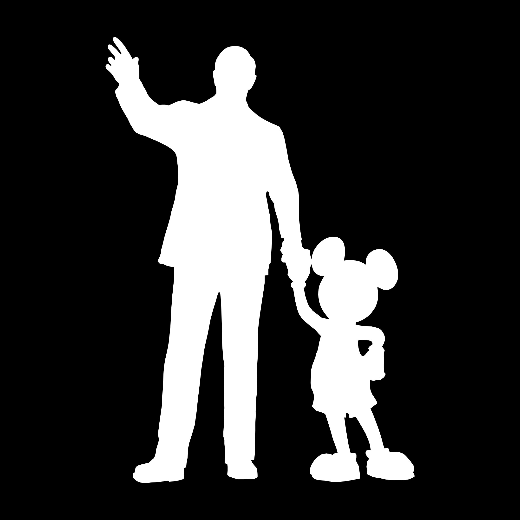 Disney Partners Sticker | Etsy