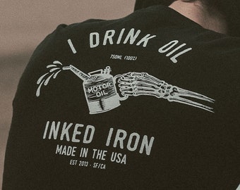 Motolady Inked Iron dat Axx Print - Etsy