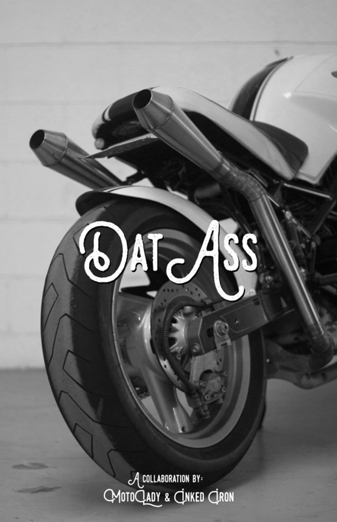 Motolady + Inked Iron "dat Axx" Print - Etsy