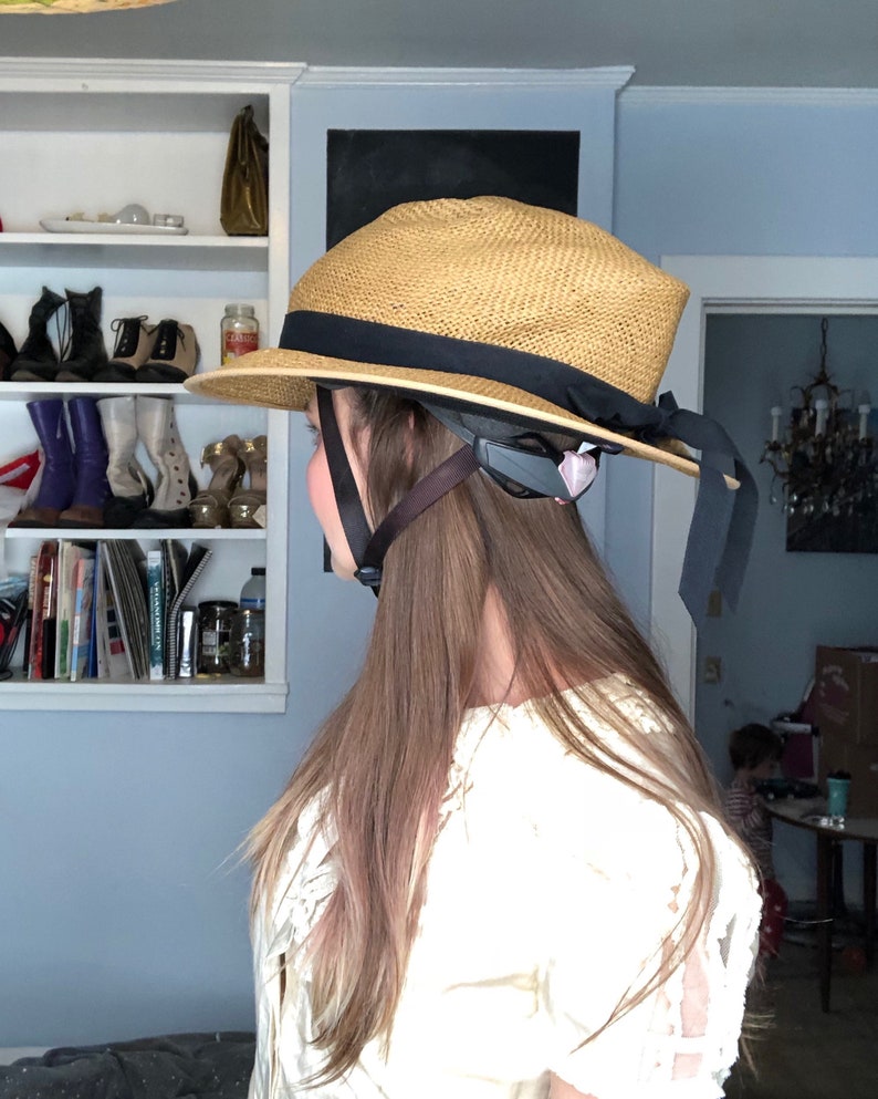 Straw Hat Helmet COVER ONLY | Etsy