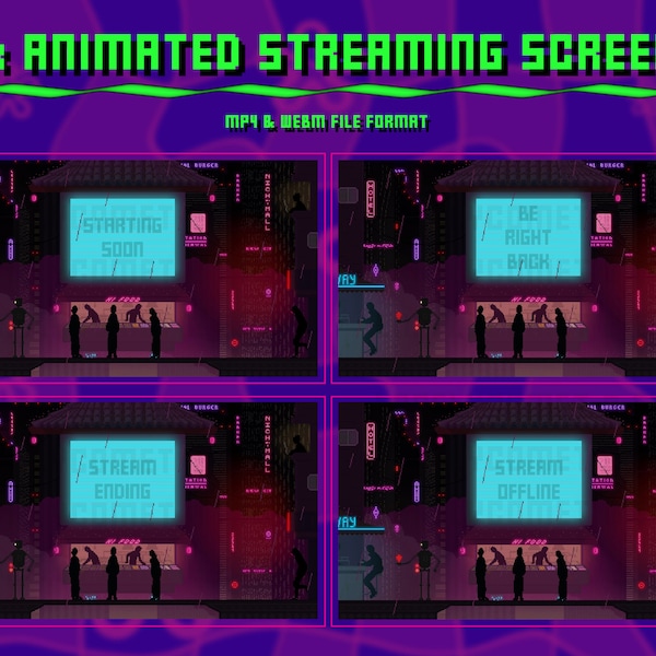 Twitch Arcade Scenes - Etsy