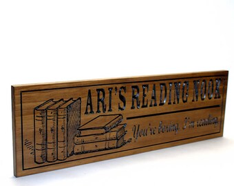 Reading Corner Sign - Etsy
