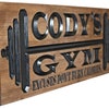 Personalized Home Gym Signs for Workout Room / Personalized Metal Sign ...