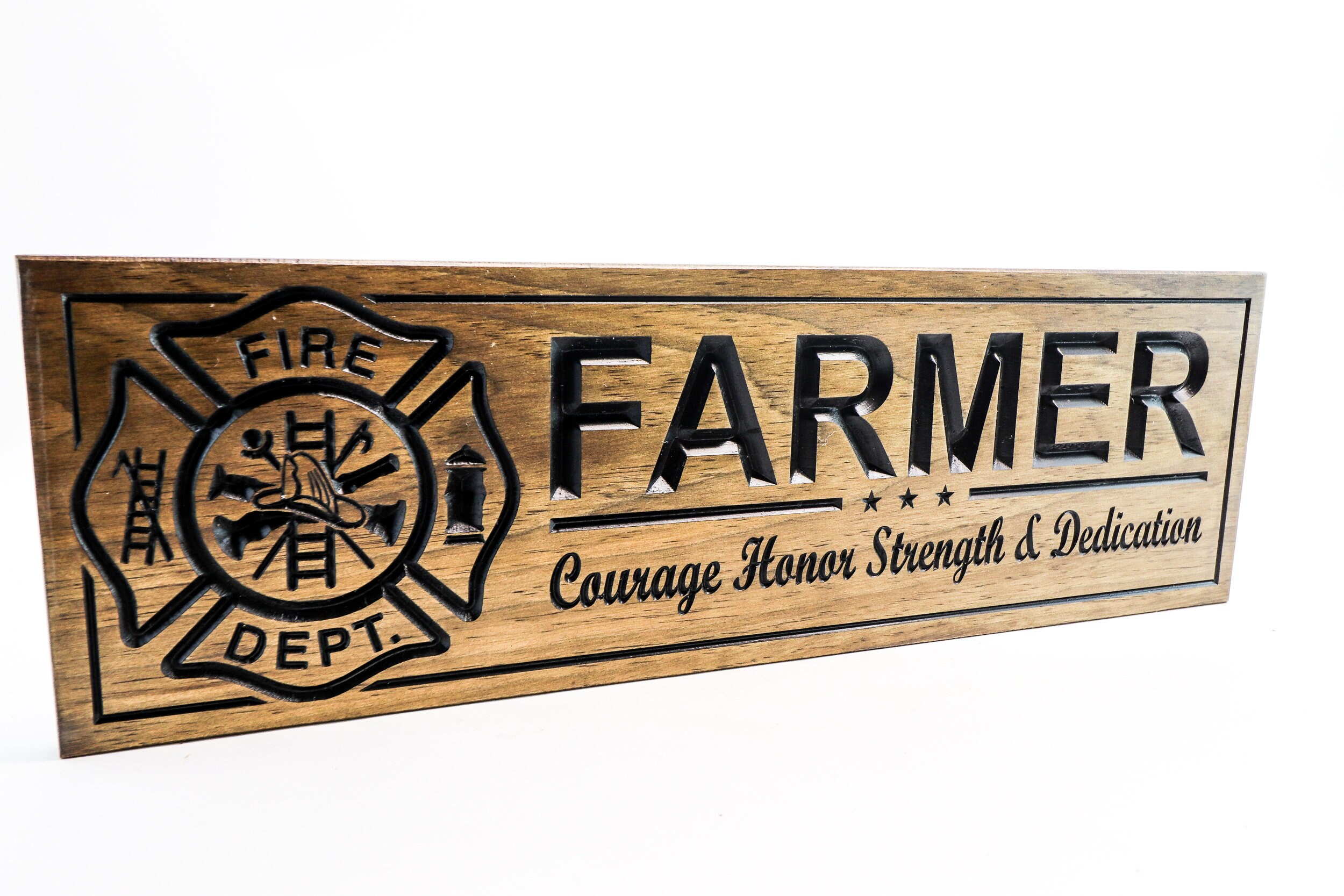 Firefighter Sign-Fire Station sign-Fire Department Sign-Custom | Etsy