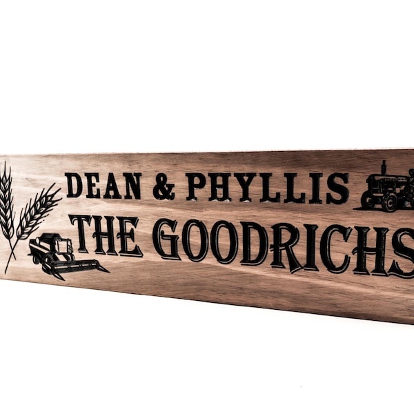 Custom Farm Sign - Etsy