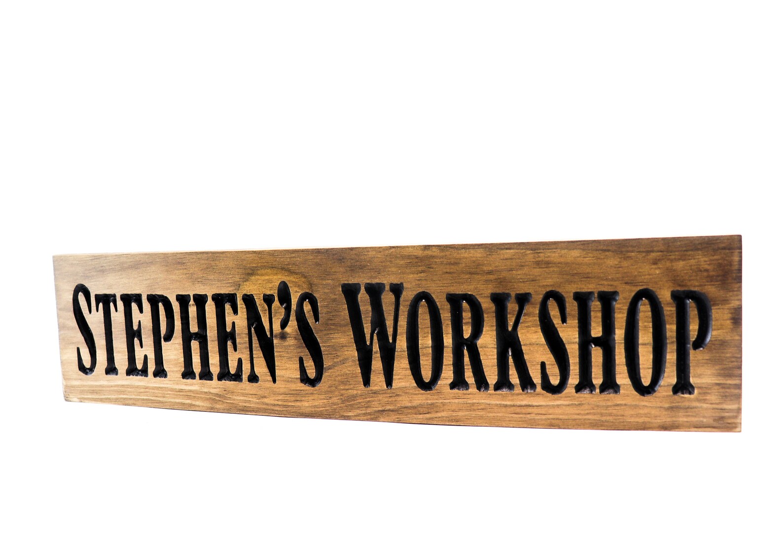 SHOP Sign Rustic Workshop Sign Personalized Wooden Shop - Etsy