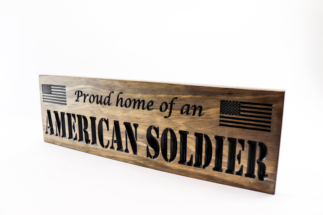 Military Family Sign - Porch Sign - Welcome Home Sign (CWD-720) - Etsy