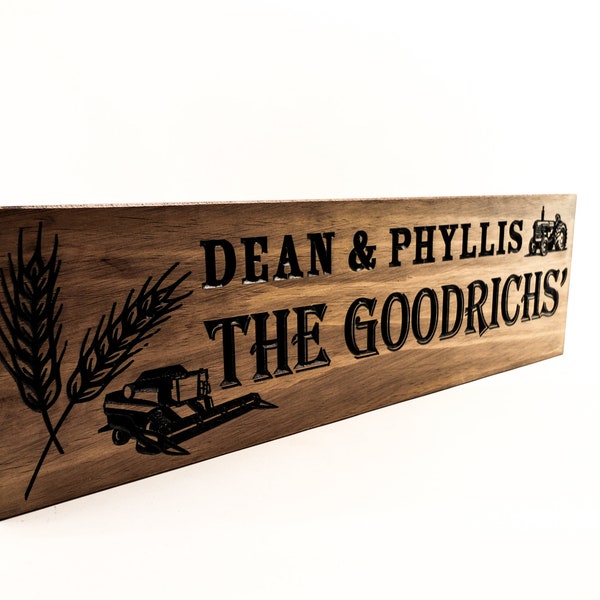 Custom Farm Sign - Etsy