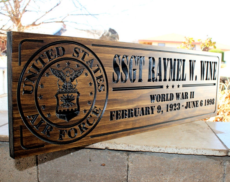Military Sign-US Air Force US Army-Navy Sign-Custom | Etsy