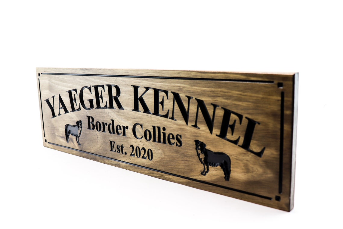 Dog Kennel Pet Rescue-dog Sign-marriage Sign-custom - Etsy