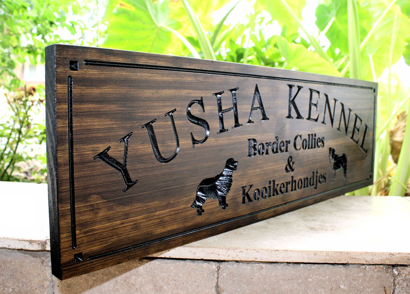 Dog Kennel Pet Rescue-dog Sign-marriage Sign-custom - Etsy