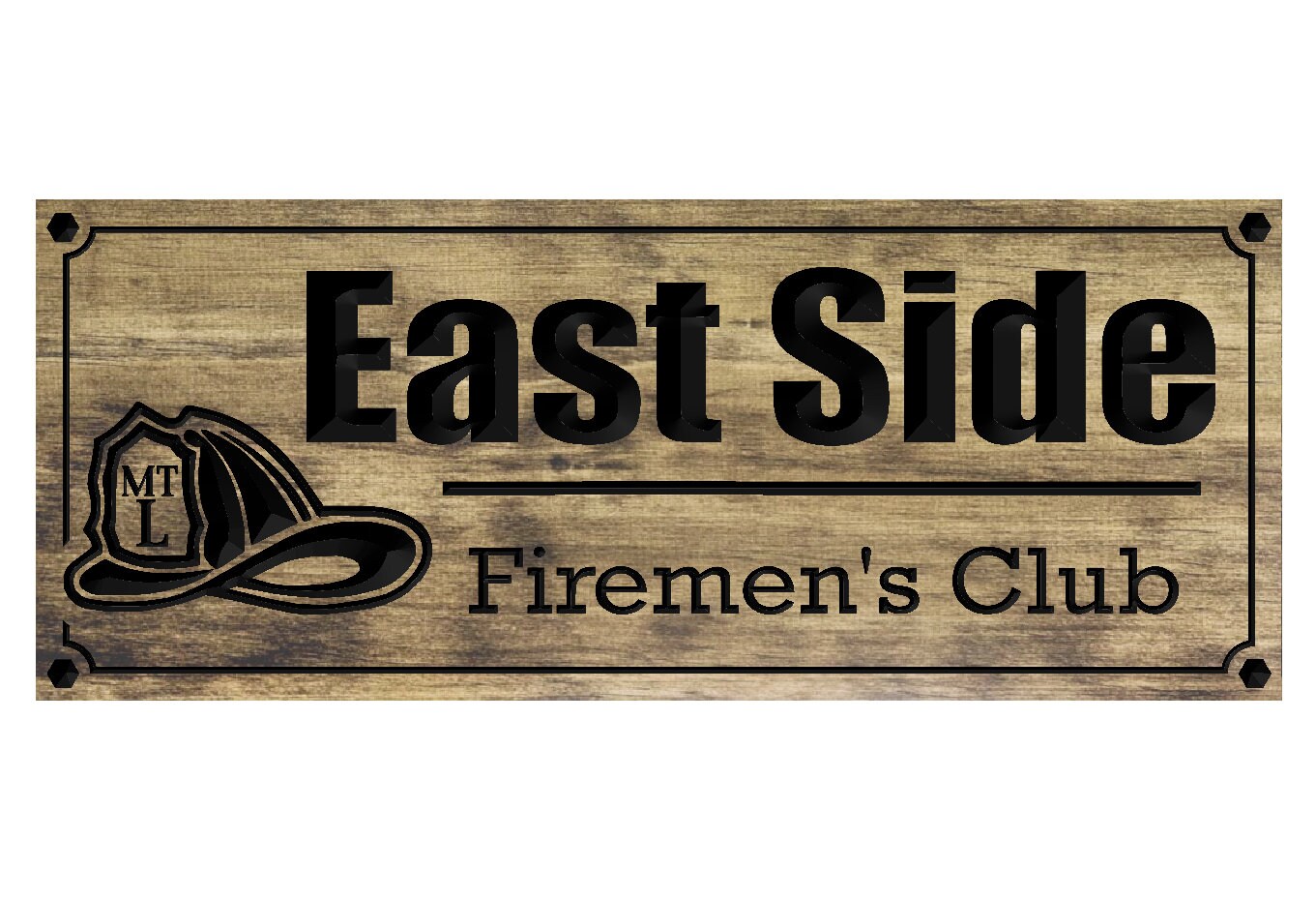 Firefighter Sign-fire Station Sign-fire Department Sign-custom Sign ...