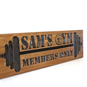 GYM Sign-motivational Gym Sign-personalized Gym Sign-garage Gym Sign ...