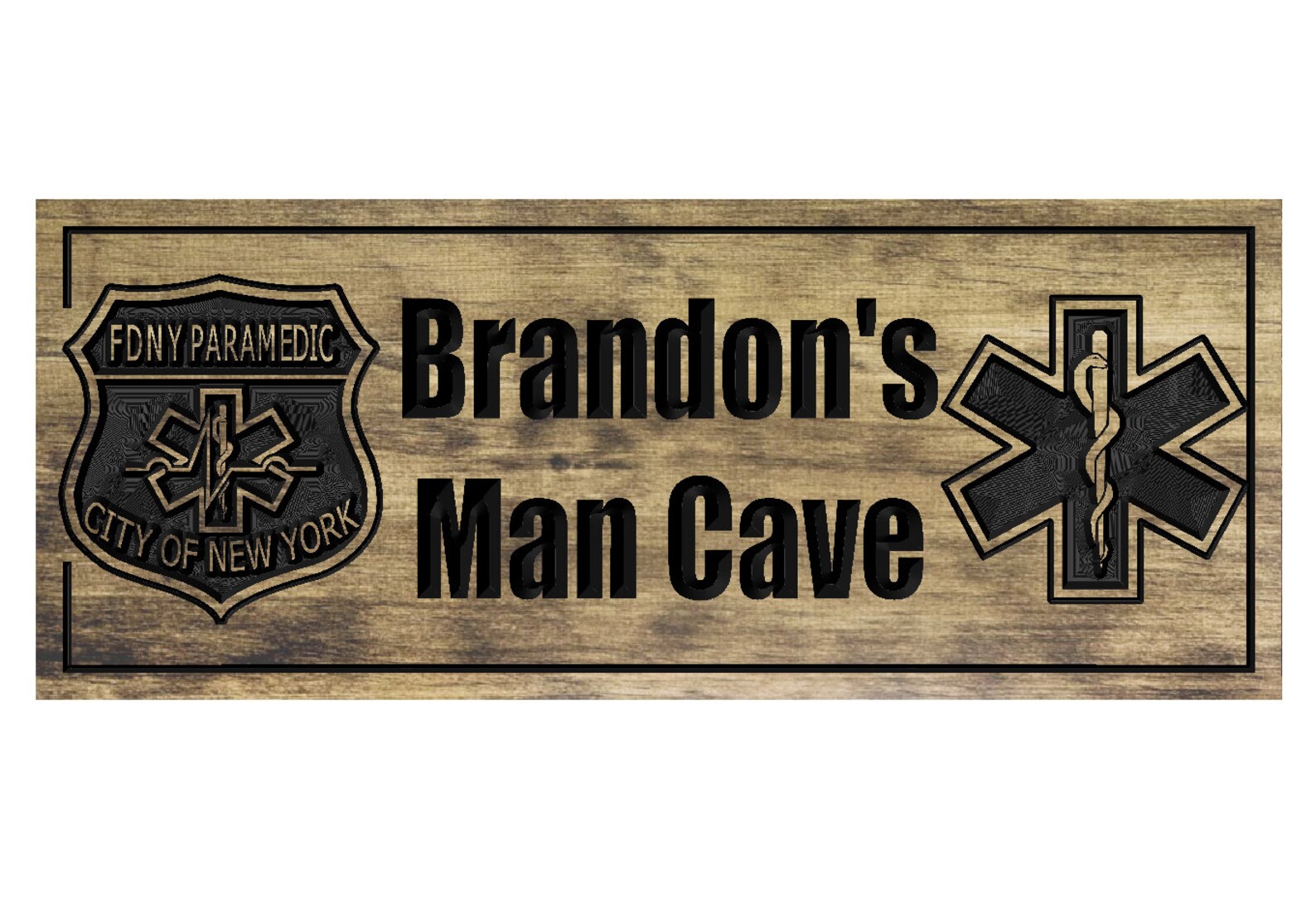 Paramedic Wooden Plaque, EMT Retirement Gift, Custom Wooden Sign (CWD ...