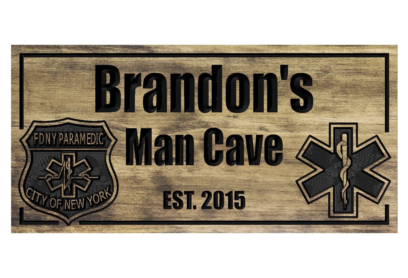 Paramedic Wooden Plaque, EMT Retirement Gift, Custom Wooden Sign (CWD ...