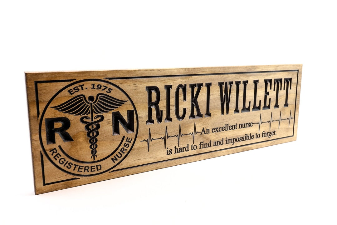 Nurse Sign- EMT Firefighter Sign-nurse Retirement Sign-custom Sign ...