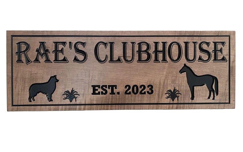 Custom Farm Sign - Address Sign - Farm Animals (CWD-659) - Etsy