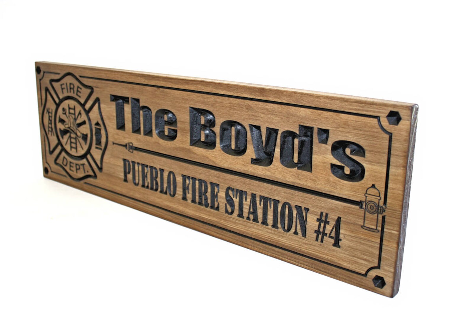 Firefighter Sign-Fire Station sign-Fire Department Sign-Custom | Etsy