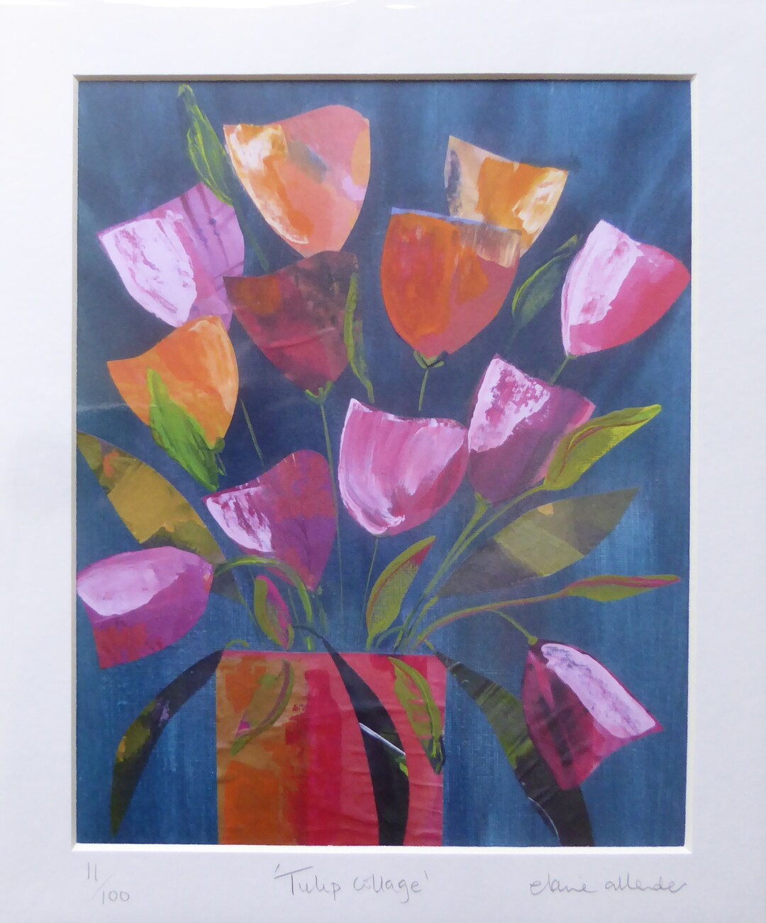 Tulip Collage : Limited Edition Print, Art, Flowers, Tulips, Colour ...