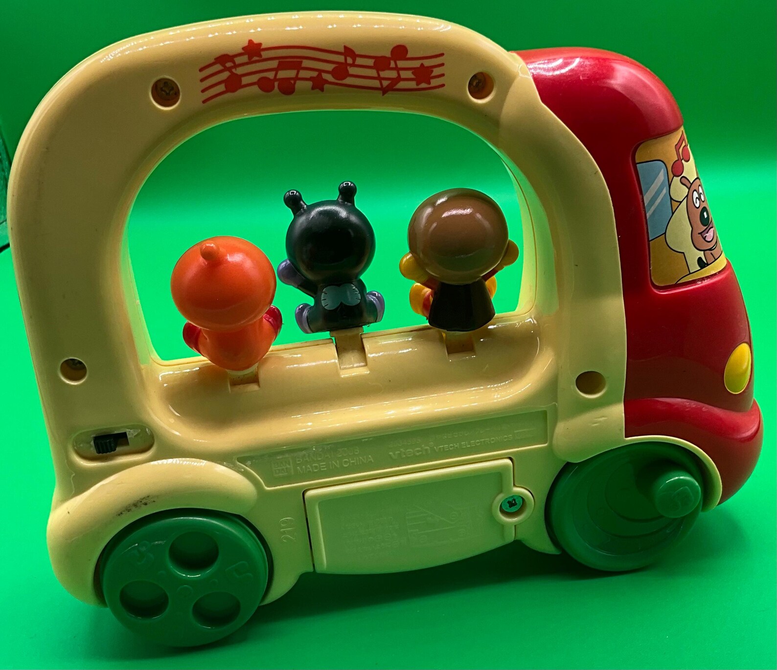 HTF Working VTECH Bandai Melody Anpanman Bus Japanese Speaking Vntg ...