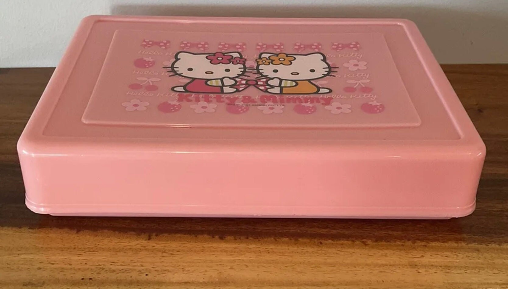 Sanrio Hello Kitty and Mimi Plastic School Pencil Box Case - Etsy