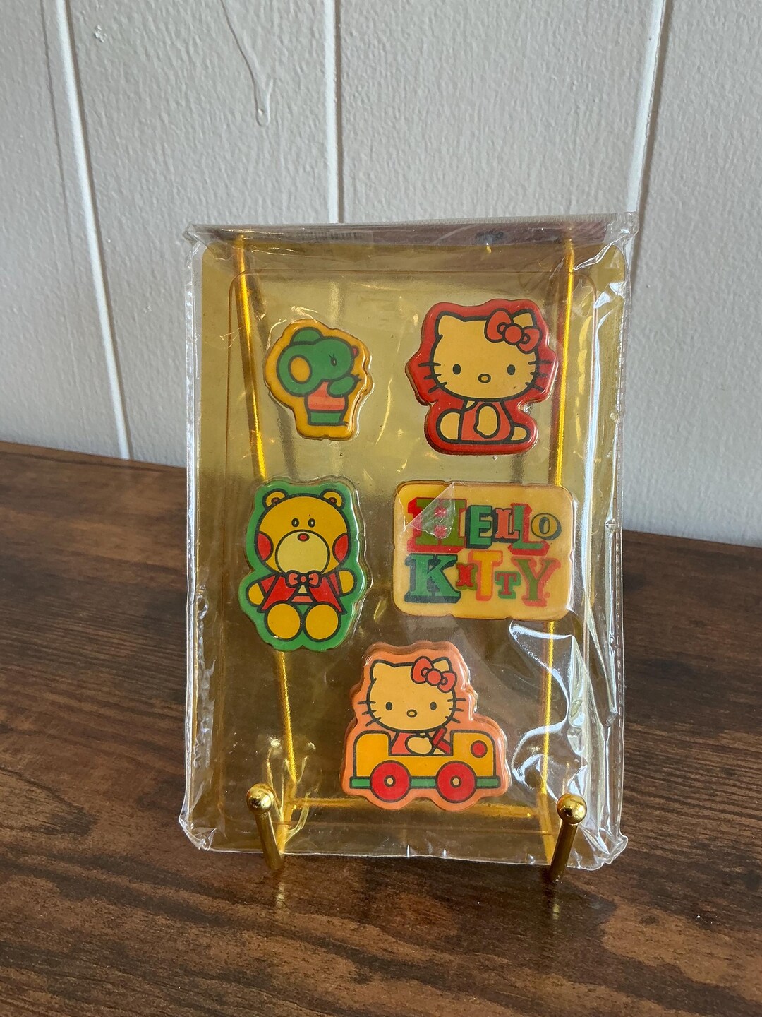 A Rare HTF Modern Vintage Sanrio 2011 Hello Kitty Pack of Erasers - Etsy