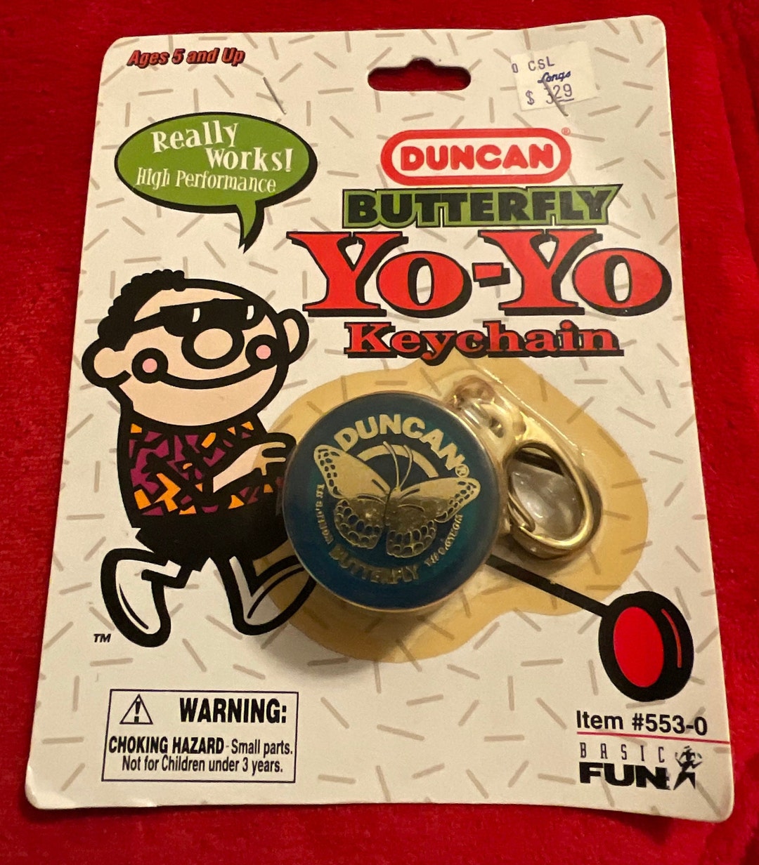 A Vintage Basic Fun 1999 New Duncan Yoyo Keychain Key Ring Key Fob - Etsy